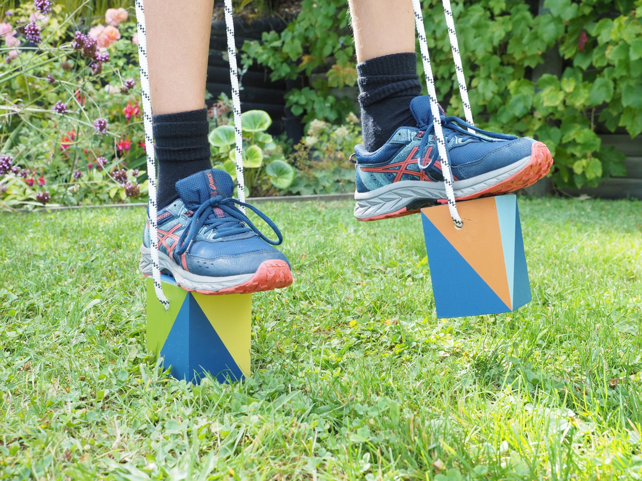 Step it up! DIY walking blocks for fun and balance | Habitat by Resene